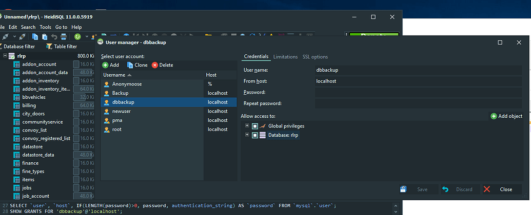 How to set up automatic database backups - Server Tutorials - Cfx.re Community