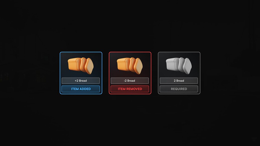 [STANDALONE] Item Box | Required Items - Add, Remove Item Notifications ...