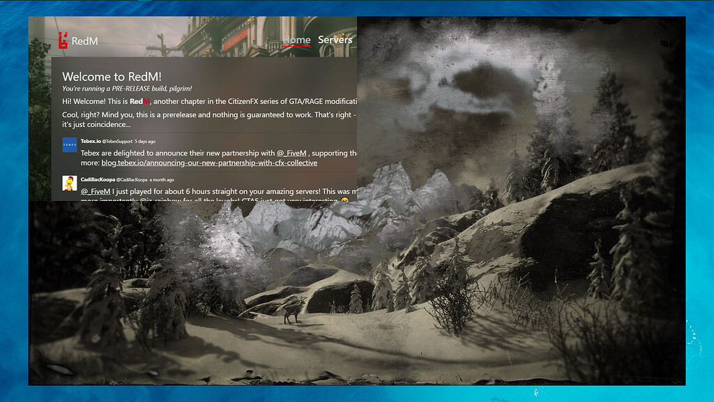 RedM Menu Rendering in Top-Left Quadrant Only - RedM Client Support ...