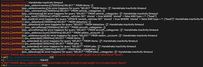 Handshake inactivity timeout - Resource Support - Cfx.re Community