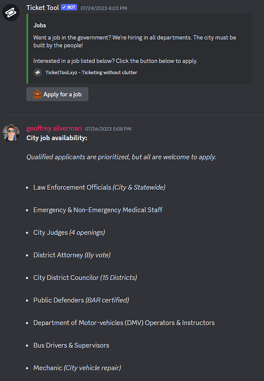 Infinite RP - City Under Development - Launching Soon 🌆 - Server Bazaar ...