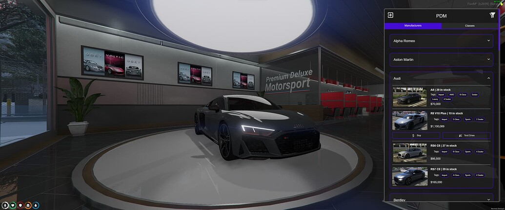 FK-Vehicleshop Advanced vehicleshop [QBCore] [ESX] [Custom] [Paid ...