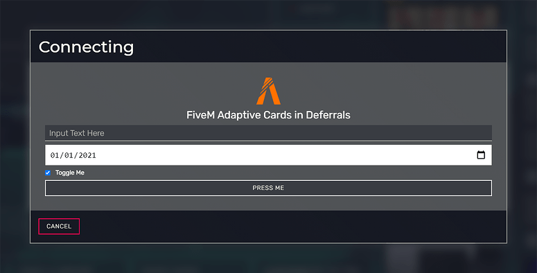 FiveM Adaptive Cards in Deferrals - FiveM Releases - Cfx.re Community