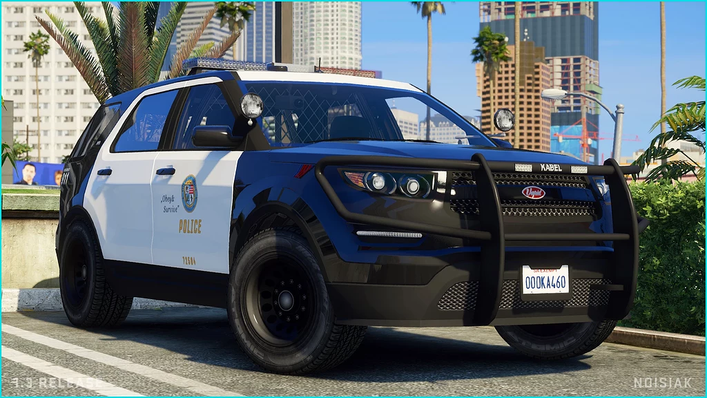 Police Vapid Scout [Add-On / FiveM | Extras | Tuning | Callsign System ...