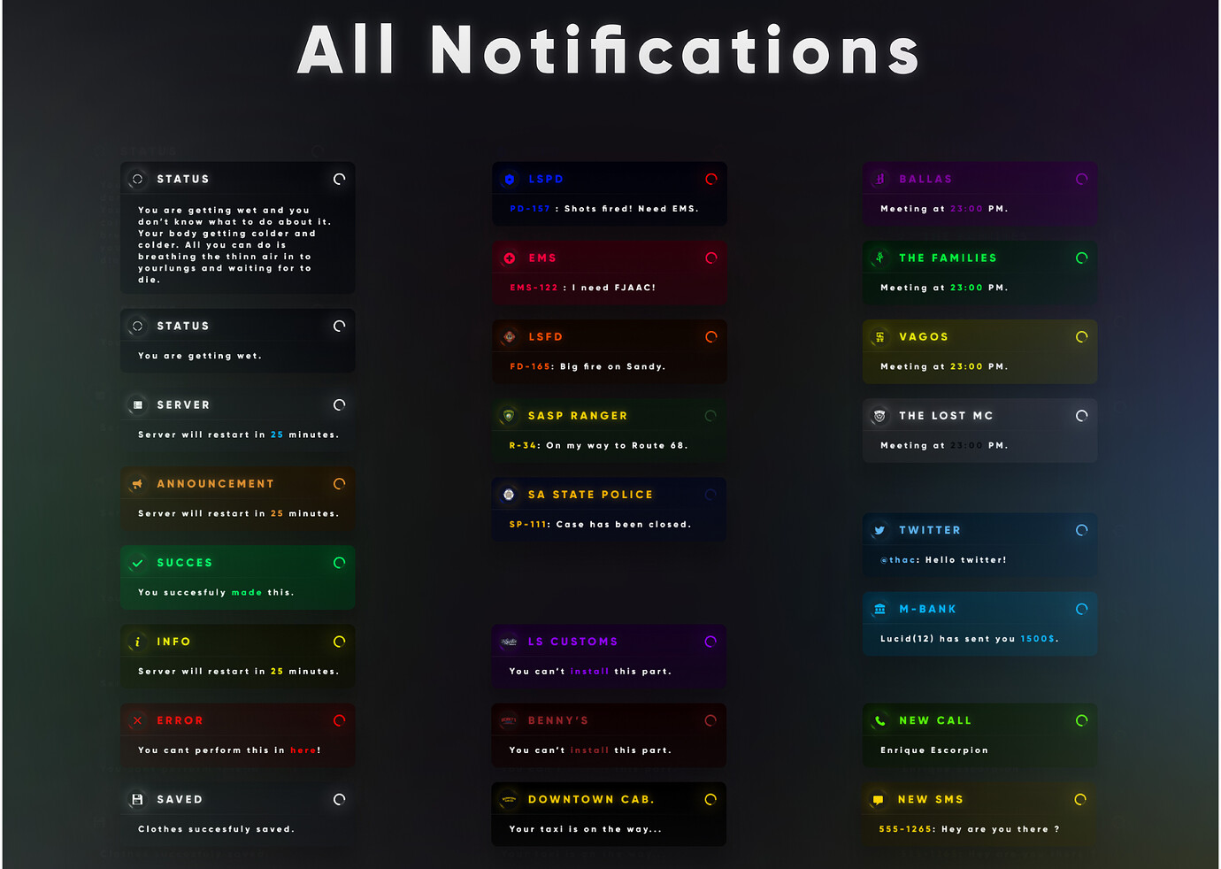 CodeM mNotification ( Advanced Notify ) - FiveM Releases - Cfx.re Community CodeM mNotification ( Advanced Notify ) - FiveM Releases - Cfx.re Community