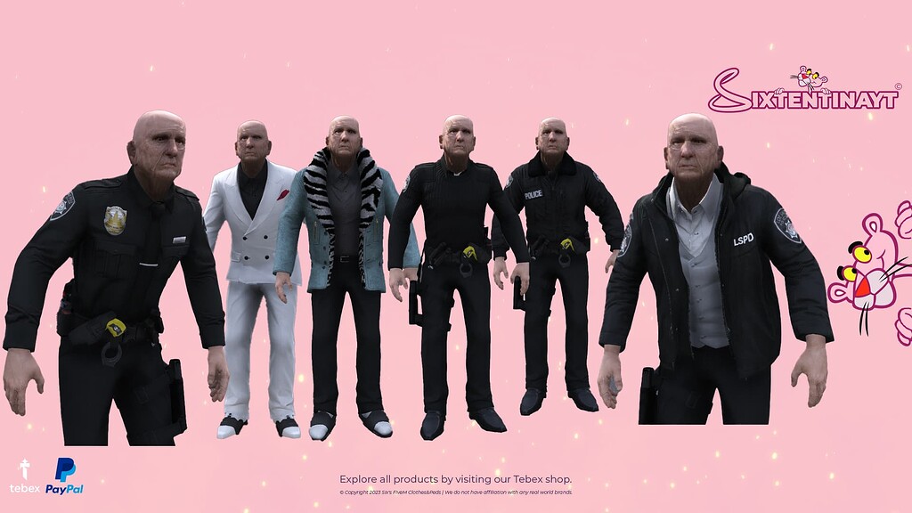 Grandpa Cop Ped(40% OFF all shop) - FiveM Releases - Cfx.re Community