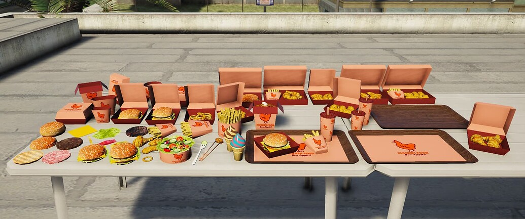 [PROPS] Fast food (50x prop + 2x animation) - FiveM Releases - Cfx.re ...