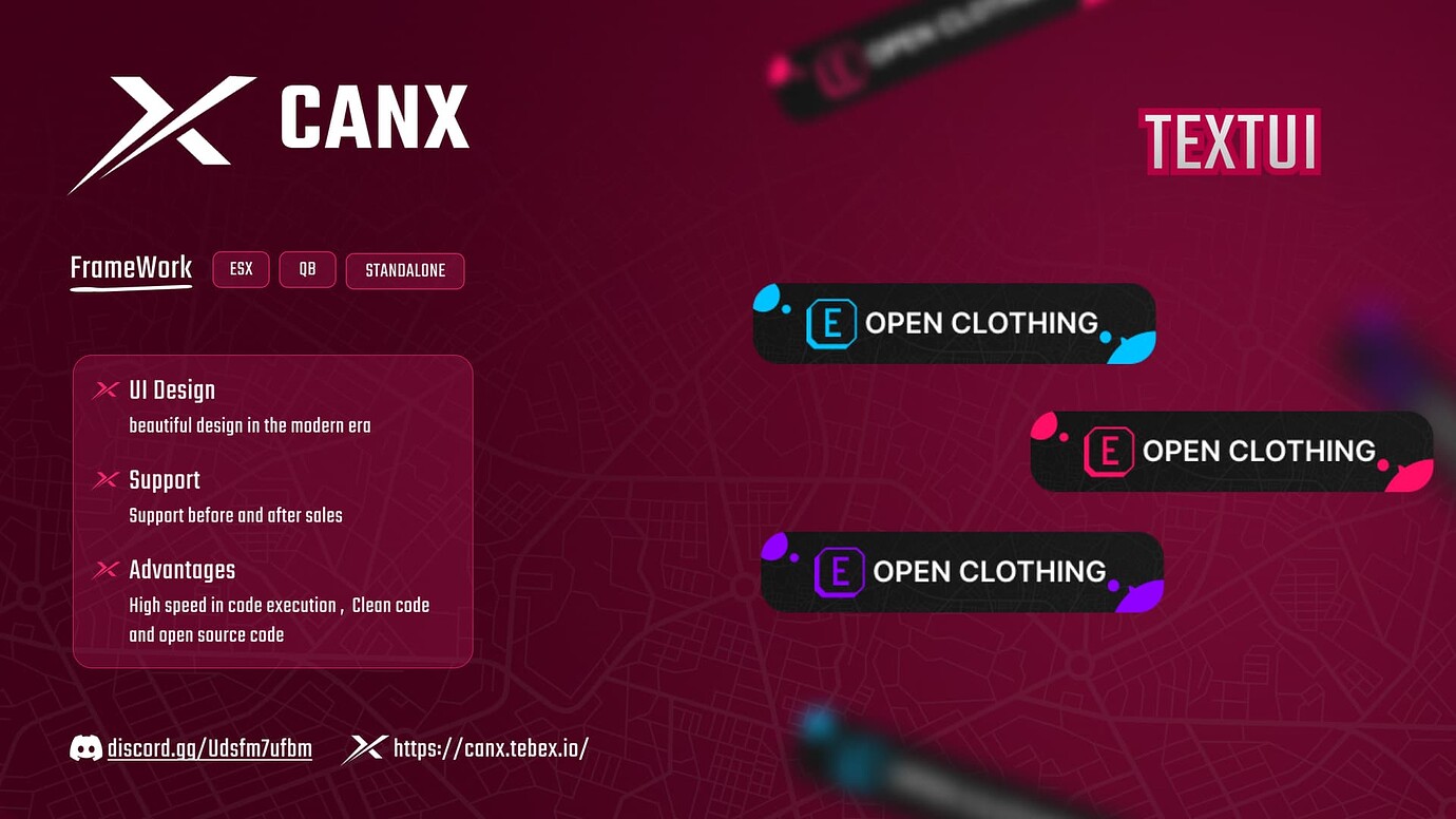[PAID][STANDALONE] Canx - TextUi - FiveM Releases - Cfx.re Community
