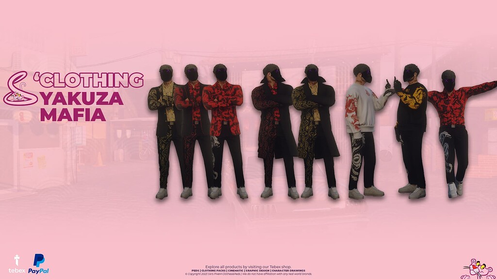 Yakuza Mafia Clothing Pack [PAID] - FiveM Releases - Cfx.re Community