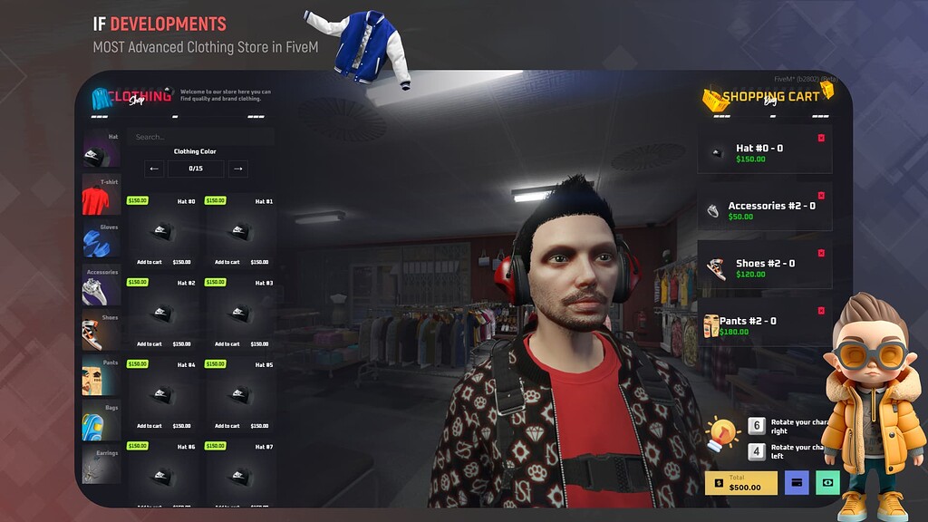 [ESX / QB] IF Luxury Clothes Store (Clothes as Item) - Page 2 - FiveM ...