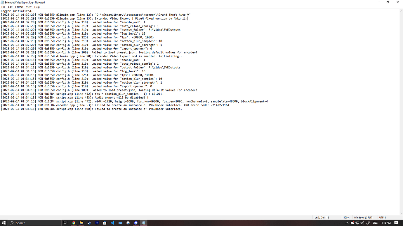 [How-to] Use Extended Video Export (EVE) | FiveM - Page 11 - Modding Tutorials - Cfx.re Community