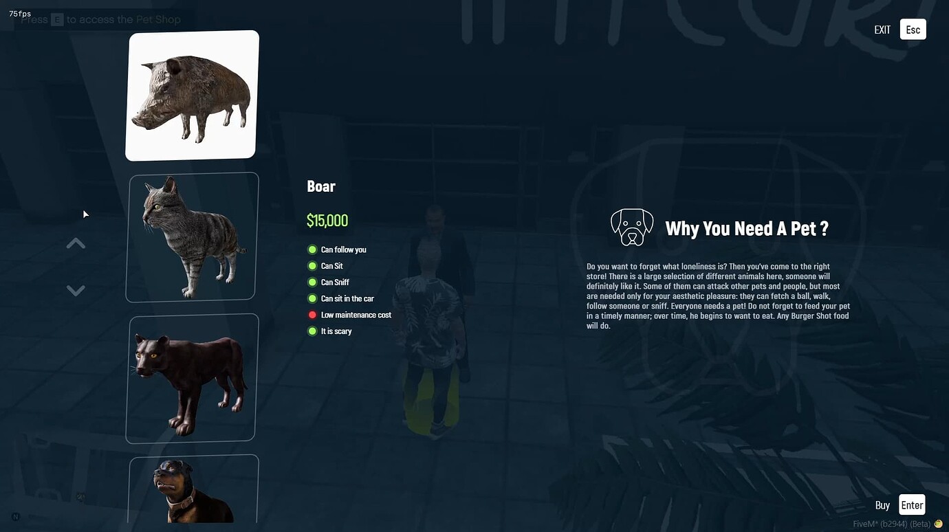 Ata Pet Shop [ESX] [QB] [Paid] - FiveM Releases - Cfx.re Community