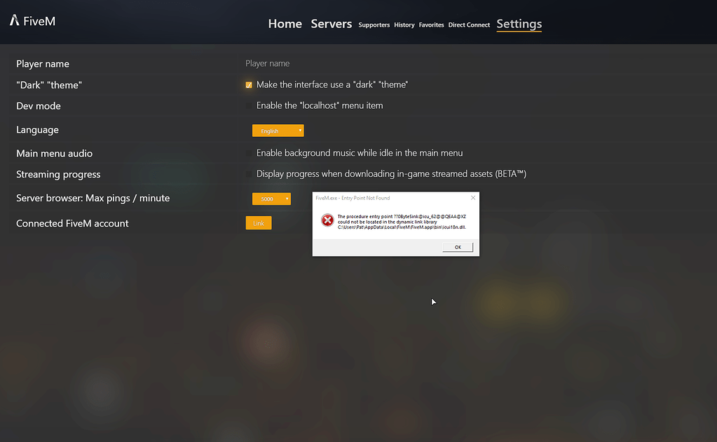 FiveM fails to Authorize account and install correctly - FiveM Client ...