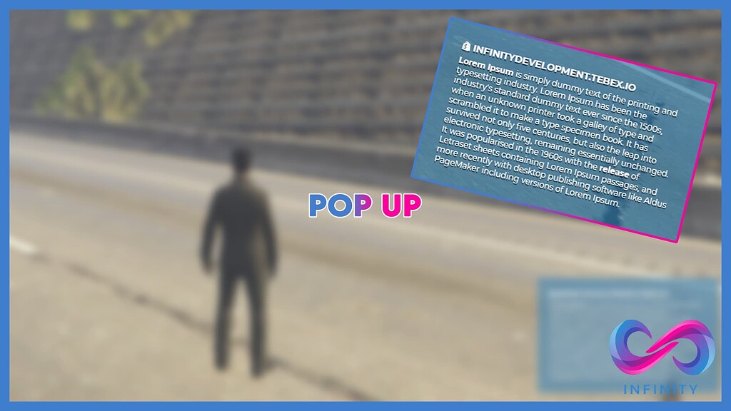 💡 Infinity Pop Up Notification [STANDALONE] [FREE] - FiveM Releases ...
