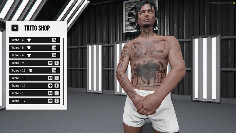 Golden | Tattoo Shop (QBCore) - FiveM Releases - Cfx.re Community