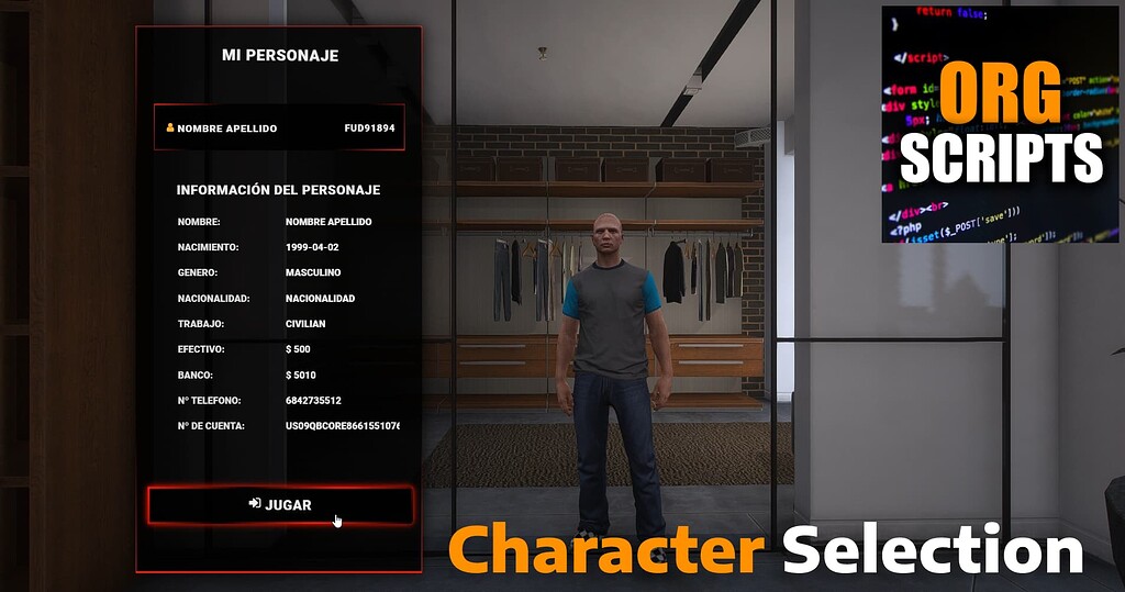 Qb-multicharacter redesigned | org-scripts - FiveM Releases - Cfx.re Community