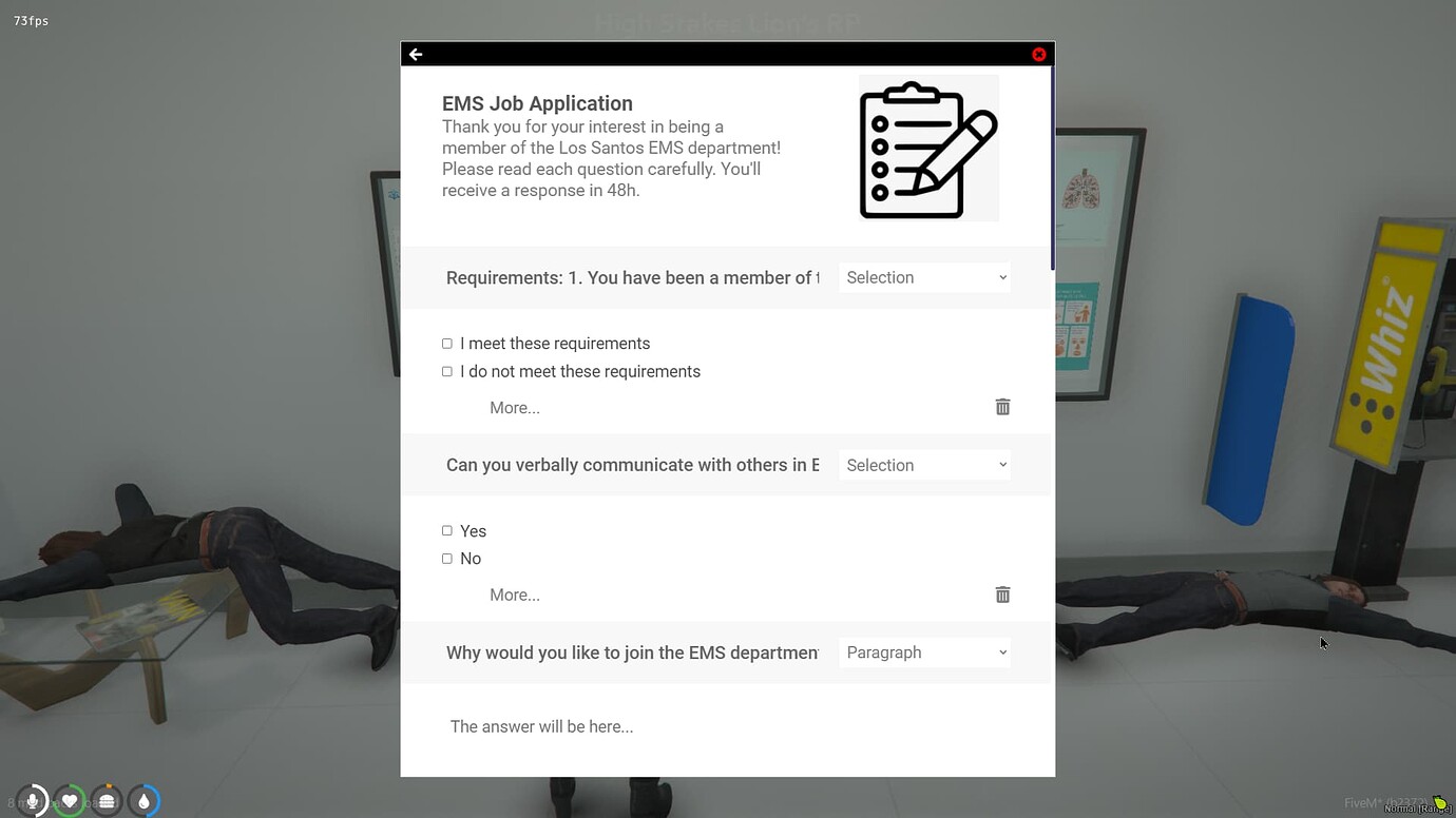 [Release] Forms in Game [ ESX / QBCore / VRP / Standalone ] [ PAID ...