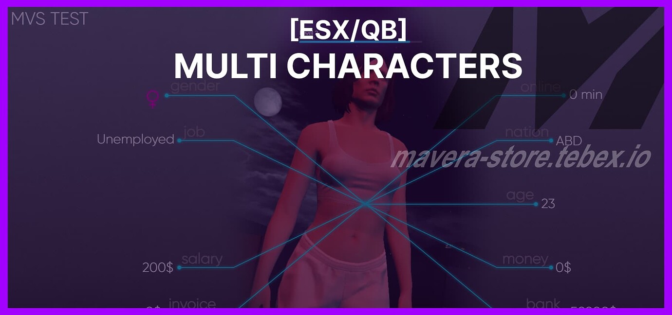 [ESX & QB] Multi Characters - FiveM Releases - Cfx.re Community