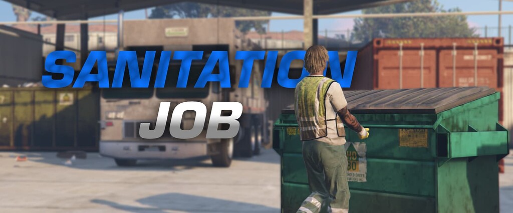 Sanitation Job (ND, QB, ESX, Standalone) - FiveM Releases - Cfx.re ...