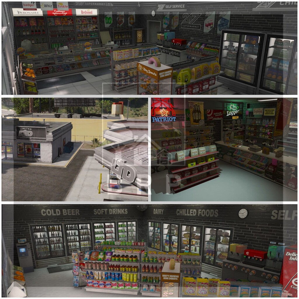 [FiveM] Updated Shops with exterior - FiveM Releases - Cfx.re Community
