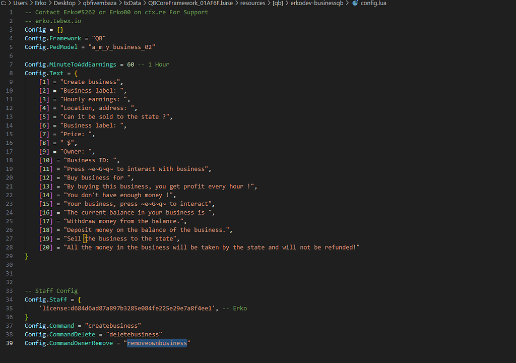 [QB] Ownable business - FiveM Releases - Cfx.re Community