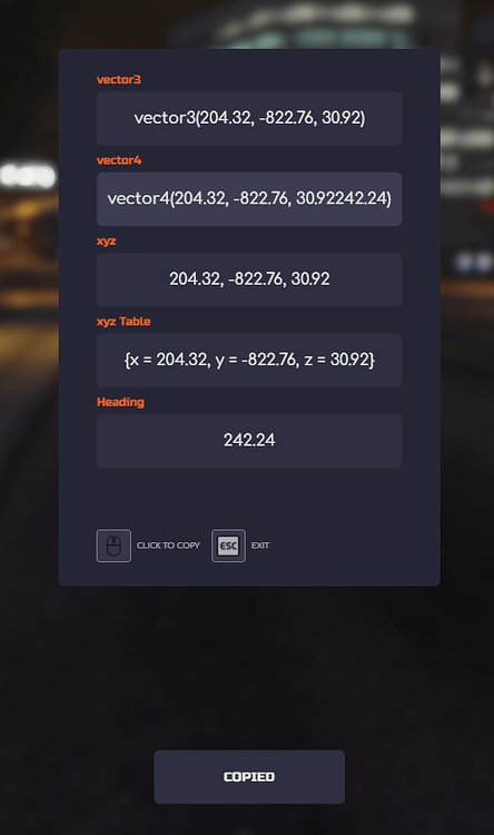 [FREE] devTools - Coordinate - FiveM Releases - Cfx.re Community