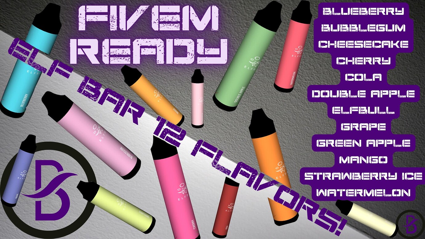 Elf Bar Vape Props | FIVEM READY - FiveM Releases - Cfx.re Community