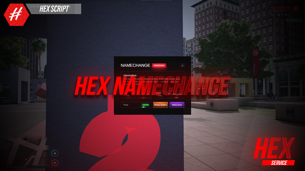 [RELEASE] ESX/QBcore Hex Namechange - FiveM Releases - Cfx.re Community