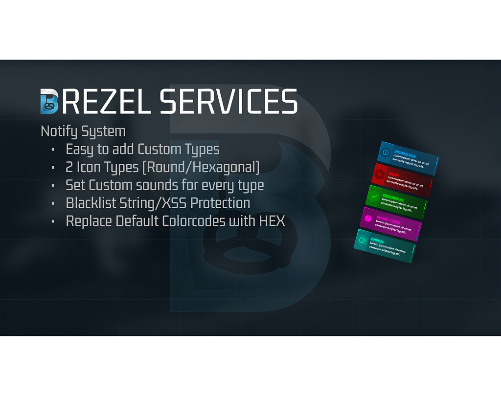 [STANDALONE] [2€] Notification System - FiveM Releases - Cfx.re Community