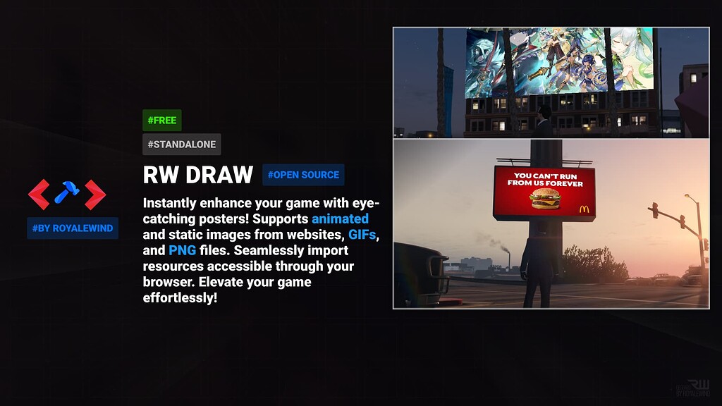 RW DRAW | Make poster easy in real time - FiveM Releases - Cfx.re Community