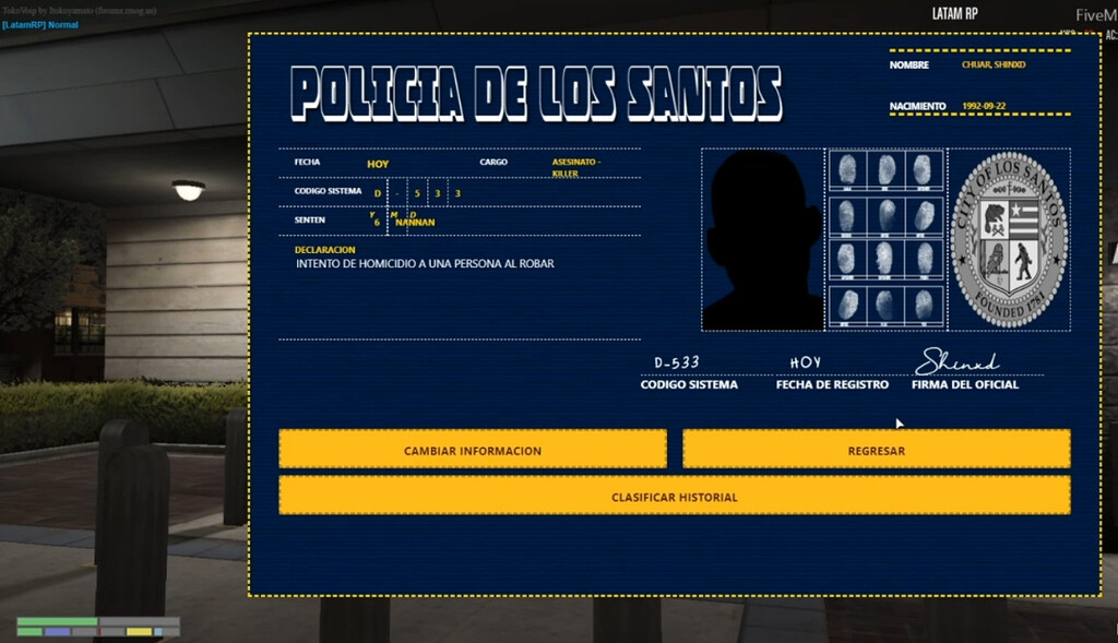 LRP--criminalrecord - Page 2 - FiveM Releases - Cfx.re Community