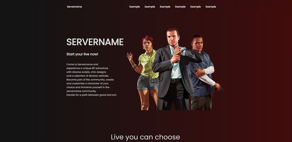 FiveM Landing Page / Website - FiveM Releases - Cfx.re Community