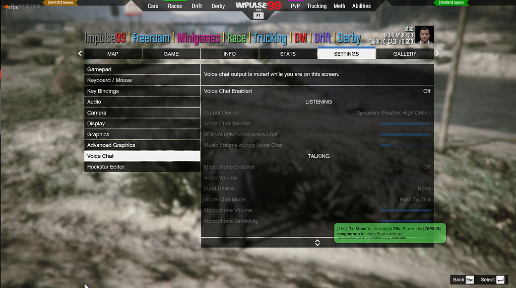 Voice chat thing - FiveM Client Support - Cfx.re Community