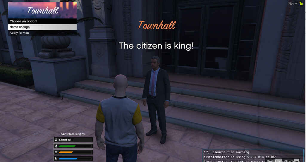 [Release][ESX] Townhall | Lots of option [NativeUI] - FiveM Releases ...