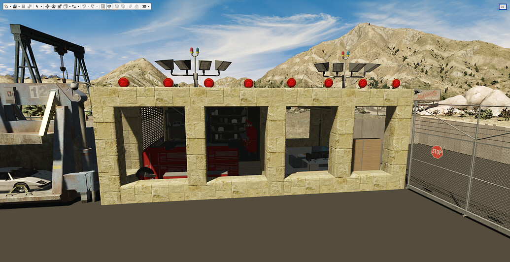 Benzz Towyard (Sandy Shores) YMAP - FiveM Releases - Cfx.re Community