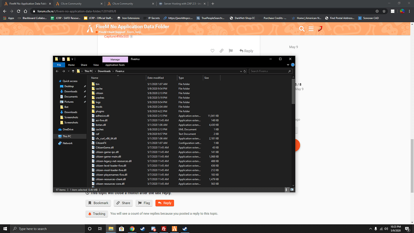 FiveM No Application Data Folder - FiveM Client Support - Cfx.re Community