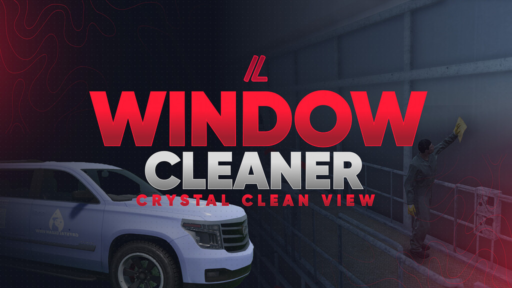 🪟 Multiplayer Window Cleaner Job [PAID] [STANDALONE & ESX & QB & vRP ...