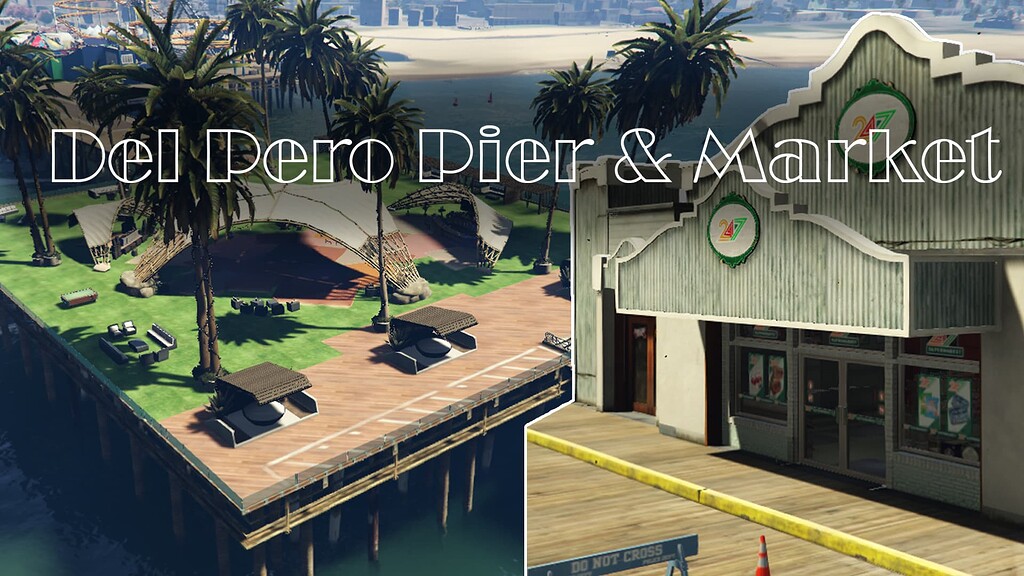 Del Perro Pier | Luxury Pier & 7/24 Market Shop [PAID] - FiveM Releases ...