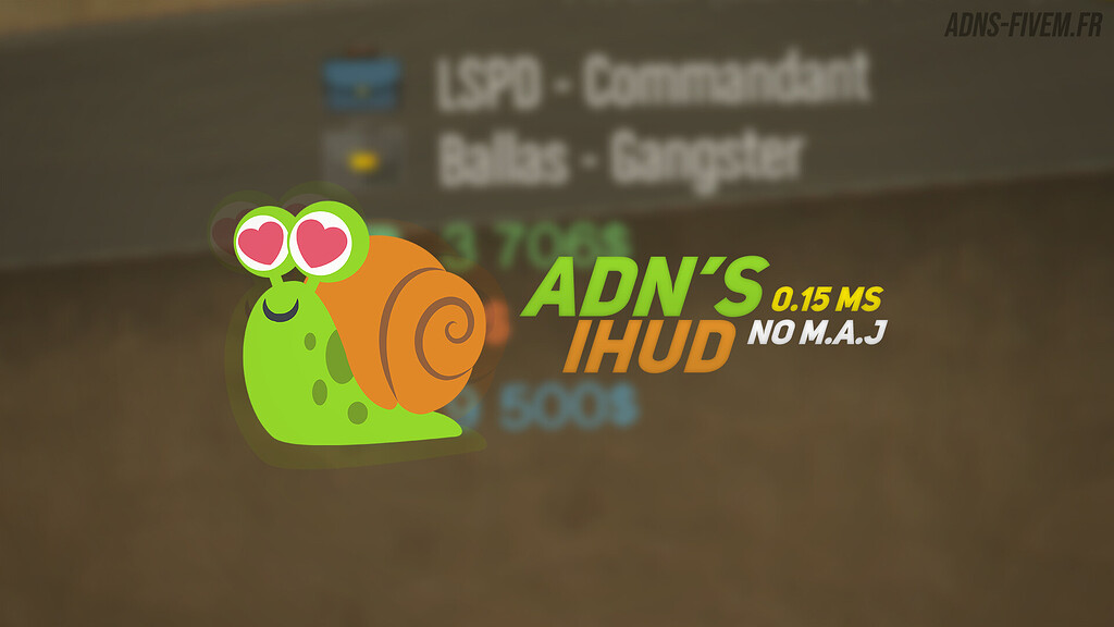 iHud | HUD Make with FiveM API - FiveM Releases - Cfx.re Community