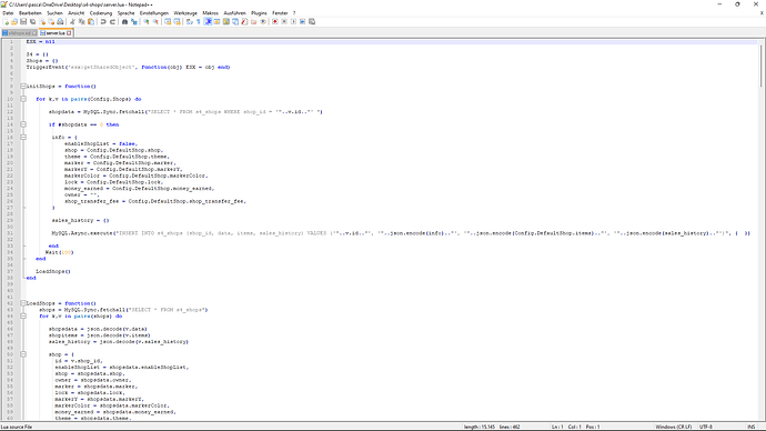 Need Help for fixing - ES/ESX - Cfx.re Community
