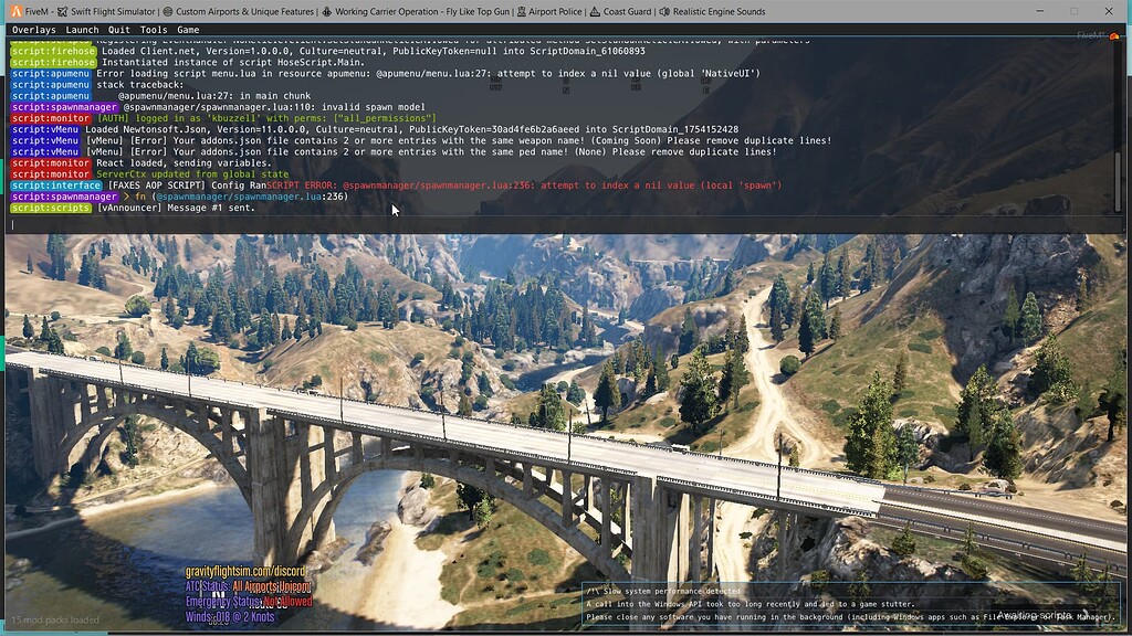 Spawn Manager Error - Resource Support - Cfx.re Community