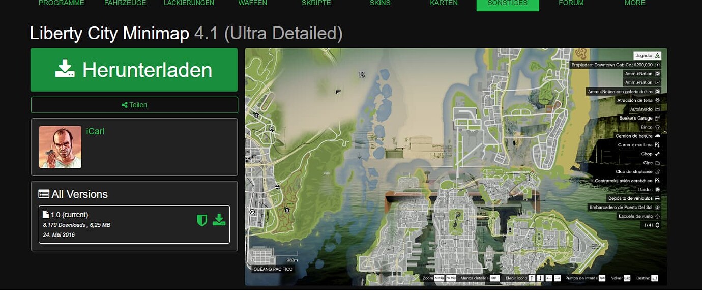 [PAID][MINIMAP] NYC and Miami Minimap Pause Menu w/ Street names no ...