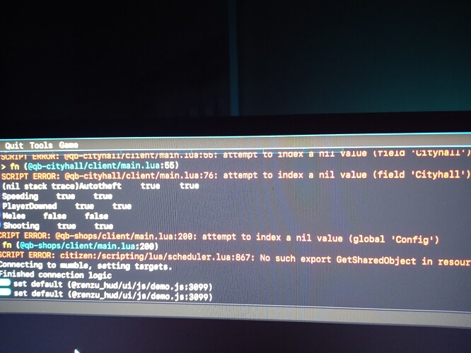 Attempt to index a nil value (global 'QBCore') - Page 3 - QBCore - Cfx.re Community
