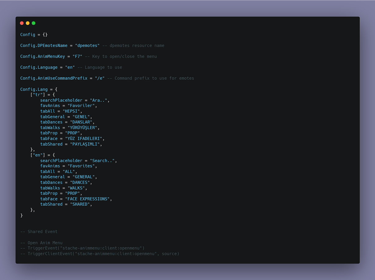 [PAID] [QB | STANDALONE | CUSTOM] Stache Anim Menu + Full Synchronous ...