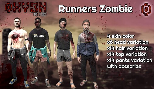 [PAID] OXY3N Runners Zombies - Releases - Cfx.re Community