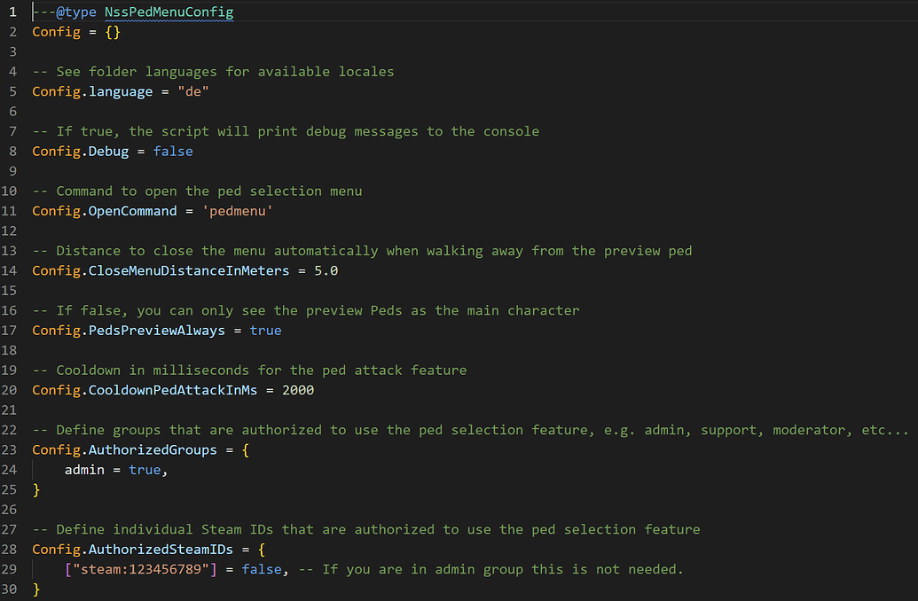 [PAID][VORP] nss_ped_menu - RedM Releases - Cfx.re Community