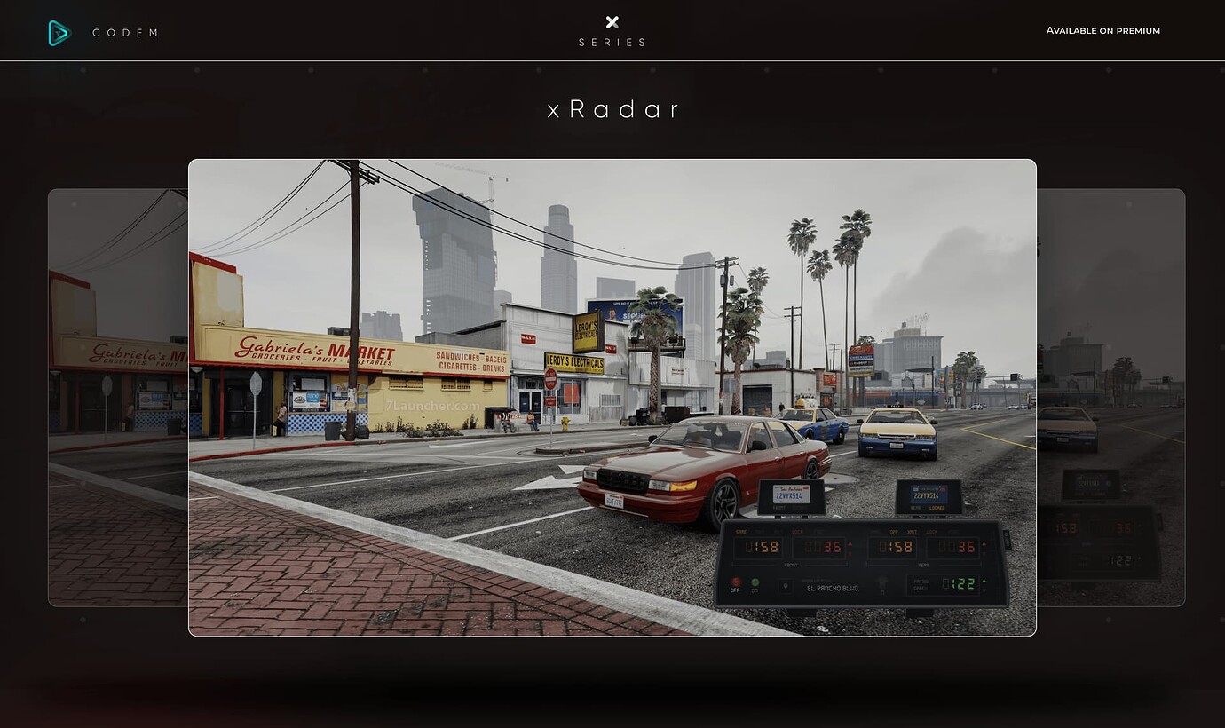 CodeM xRadar ( Advanced Radar System ) STANDALONE - FiveM Releases ...