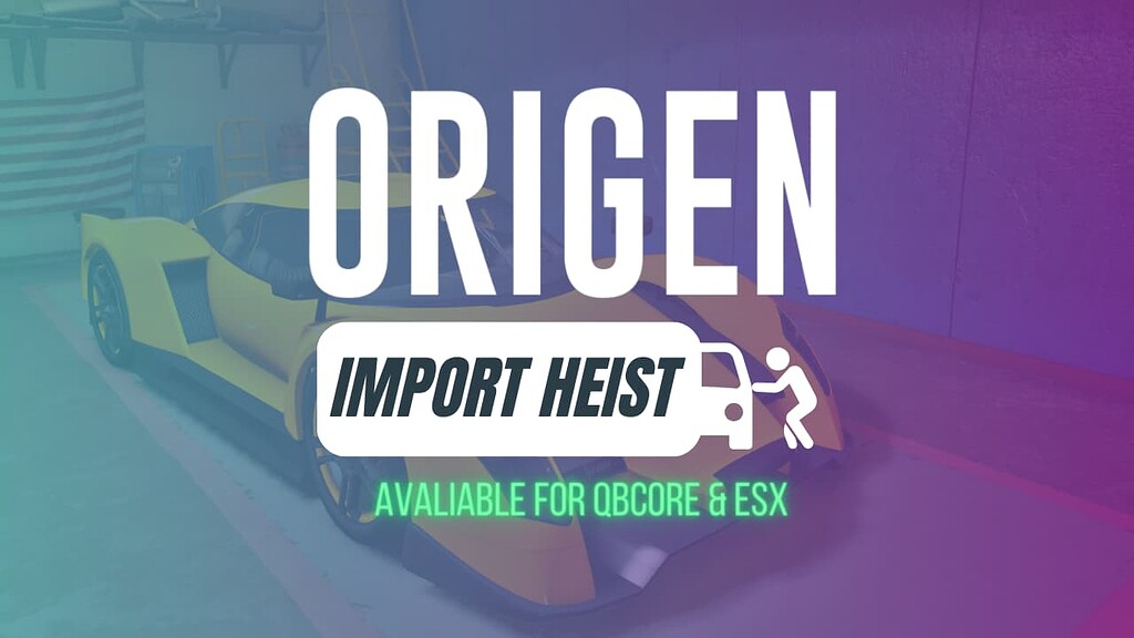 Origen Import Heist - Version QBCore & ESX - FiveM Releases - Cfx.re ...