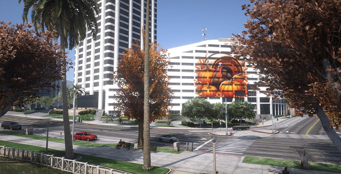 [MAP] Autumn City | Thanksgiving Decorations - FiveM Search