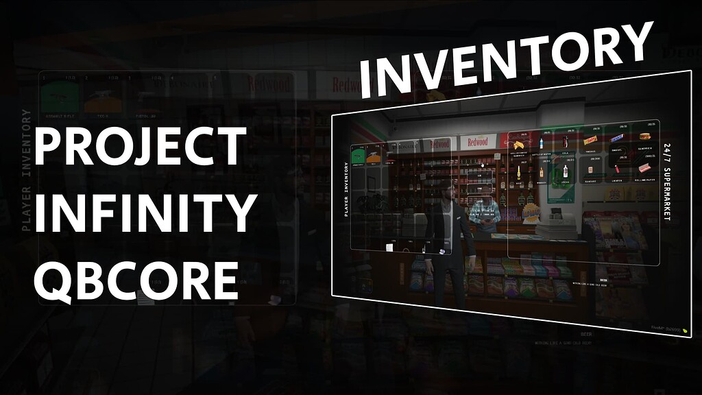 QBCORE - Infinity Inventory (Highly Optimised & New Design) - FiveM Releases - Cfx.re Community